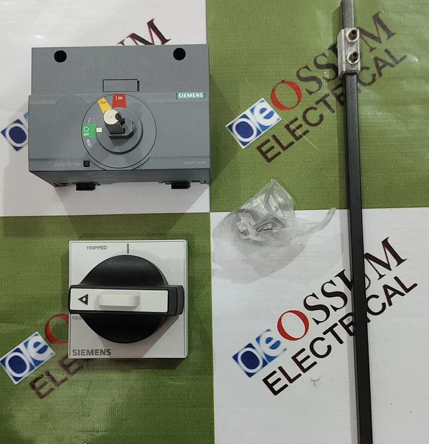 SIEMENS 3VA9257-0FK51 DOOR Mounted Rotary Operator Handle 3Va 250Amp ...