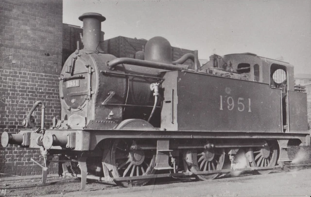 EX-MIDLAND RAILWAY JOHNSON 2441 CLASS 0-6-0T No.1951 SEEN c.1930. £1.20 ...