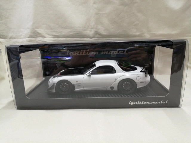 IGNITION MODEL 1/18 Mazda Rx-7 (Fd3s) Feed Blanc 2047 avec Boite Voiture Japon EUR 644,98 ...