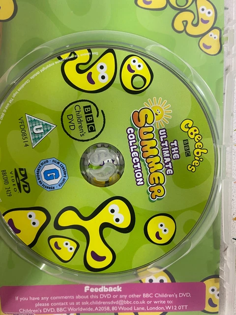 CBEEBIES BBC DVD the Ultimate Summer Collection - Balamory - Fimbles ...