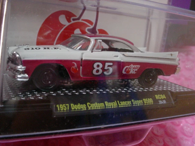COCA-COLA 1957 DODGE CUSTOM ROYAL LANCER SUPER D500 ∞ Cerise COKE M2 ...