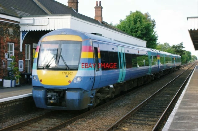 PHOTO CLASS 170 Turbo 3-Car Dmu No 170 207 At Wymondham Of National ...