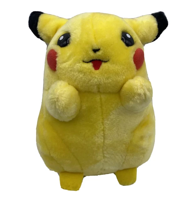 POKEMON &I CHOOSE You" Pikachu Plush Toy Cheeks Light Up Moves Ears ...