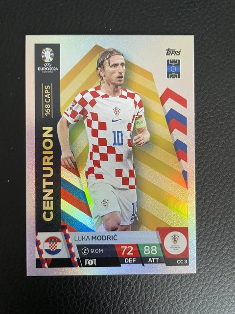 MATCH ATTAX UEFA Euro Allemagne 2024 Luka Modrić Croatie CC3 Centurion ...
