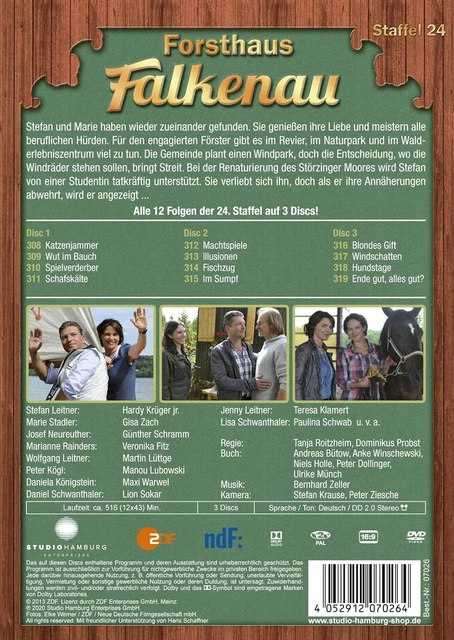 FORSTHAUS FALKENAU (DVD) Gisa Zach Tanja Roitzheim Hardy Krüger jr. EUR ...