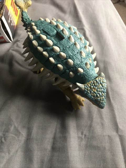 JURASSIC WORLD CAMP Cretaceous Ankylosaurus Bumpy Action Figure with ...