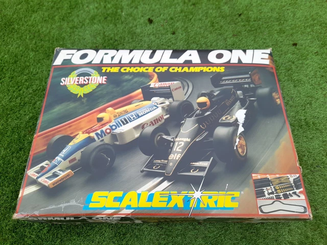 SCALEXTRIC C.741 FORMULA One Silverstone Racing Set, Lotus Slot Car ...