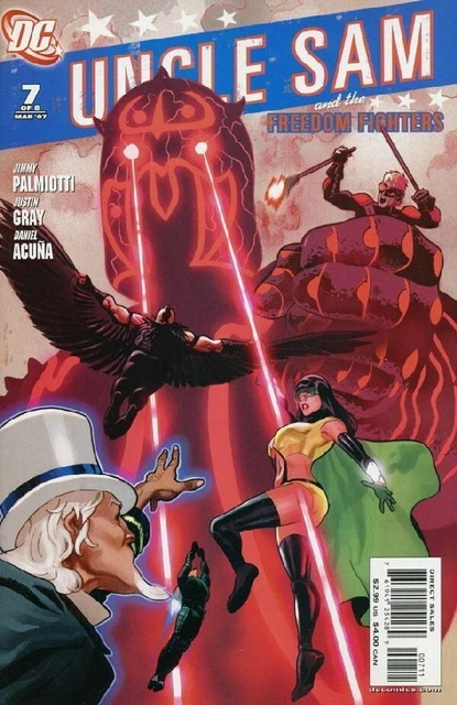 UNCLE SAM AND the Freedom Fighters #7 Comic 2007 - DC Comics - Human ...