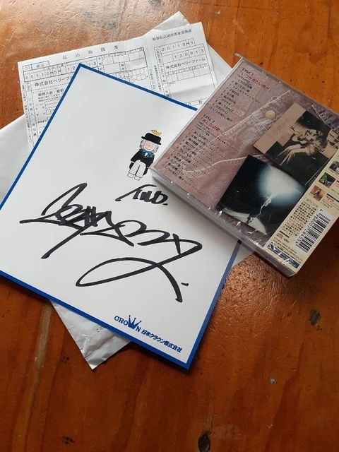 JEU DE CD Dolphin Autograph Archive Vol.5 avec carte signée et dépliant ...