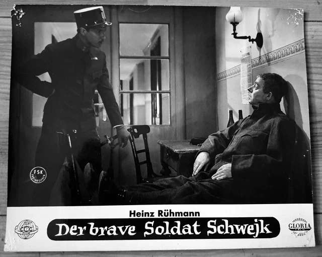 AUSHANGFOTO: DER brave Soldat Schwejk Heinz Rühmann Ernst Stankowski ...
