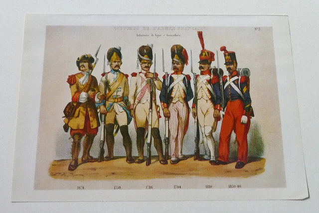 TRADITION UNIFORMS OF the French Army: Infantry & Grenadiers 1674-1840 ...