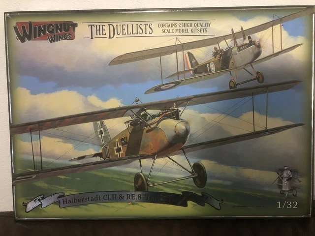 WINGNUT WINGS 1/32 The Dualists Halberstadt Cl.II & RE.8 “Harry Tate ...