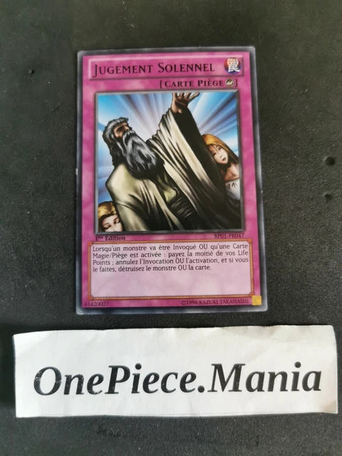 YU-GI-OH! JUGEMENT SOLENNEL BP01-FR047 1st EUR 9,00 - PicClick FR