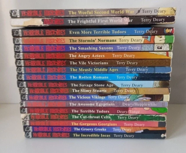HORRIBLE HISTORIES BOOKS Multi Listing Choose from List Terry Deary EUR ...