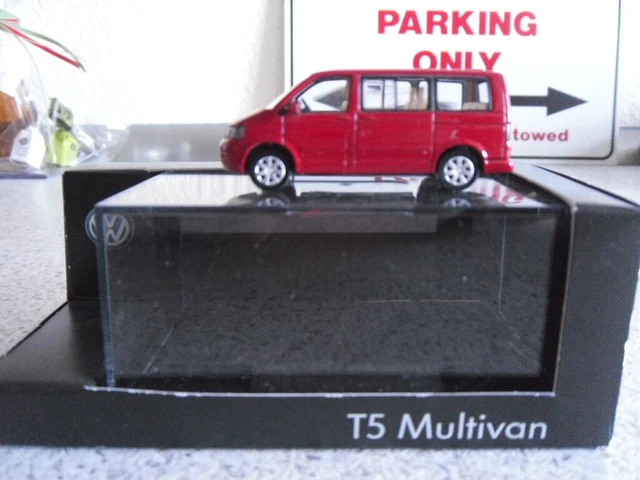 WIKING VW T5 Multivan rot 1/87 H0 EUR 15,00 - PicClick DE