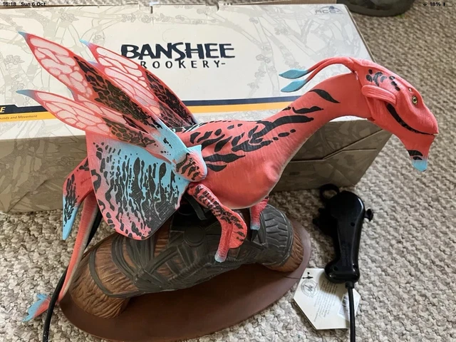 AVATAR ANIMATRONIC BANSHEE Rookery Interactive Figure Motion Sounds ...