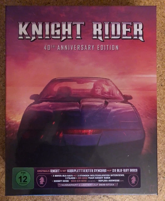 KITT KNIGHT RIDER die komplette Serie Blu-Ray Turbine NEU EUR 220,00 ...