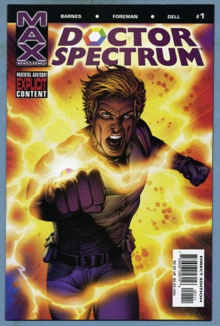 DOCTOR SPECTRUM #1 2004 [Squadron Supreme] Sara Barnes Travel Foreman ...