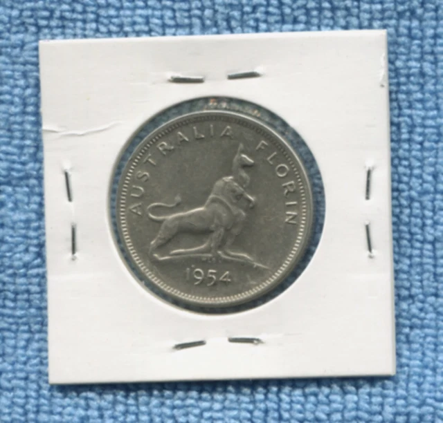 1954 FLORIN COIN Silver Australia Royal Visit O-83 EUR 9,22 - PicClick FR