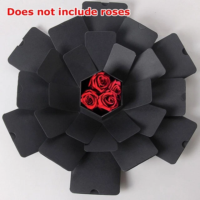 HEXAGONAL EXPLOSION BOX with Photo Album DIY Cardboard Gift Boxes ...