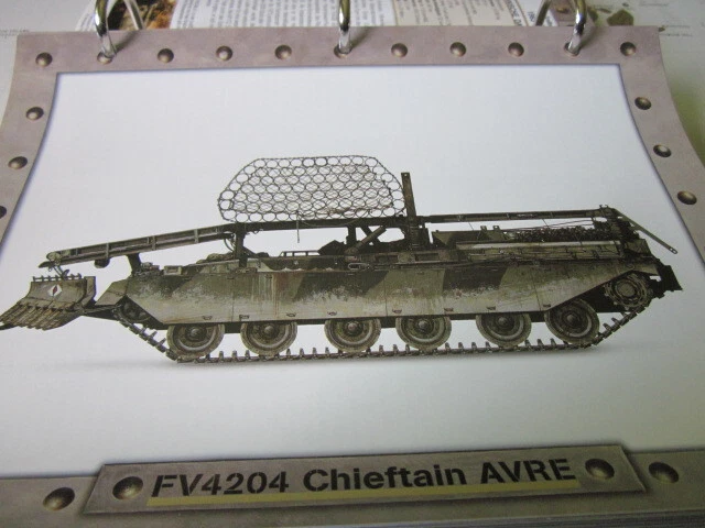 MILITÄR KETTENFAHRZEUGE TYPENBLATT FV 4333 Stormer Englanbd ...