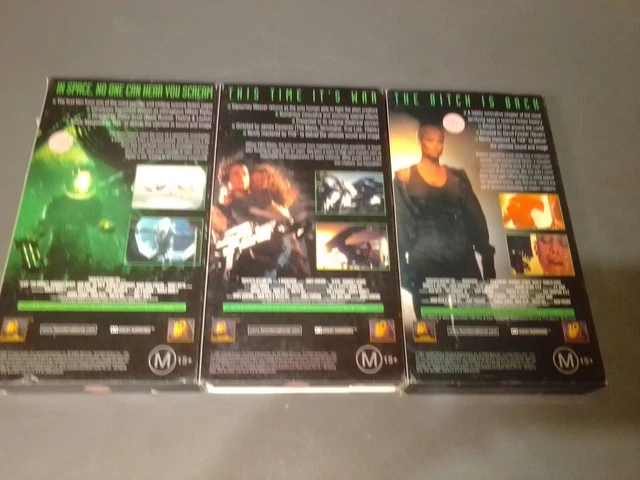 ALIEN MOVIES X3. VHS. Vintage. Set plus the making of Alien ...