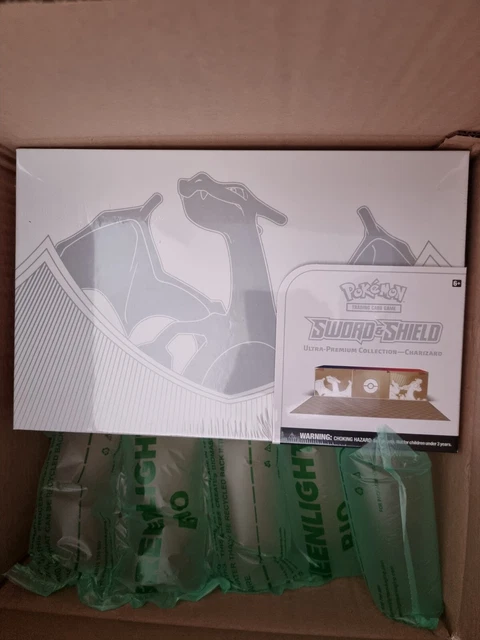 POKEMON TCG: SWORD and Shield Charizard Ultra Premium Collection | In ...