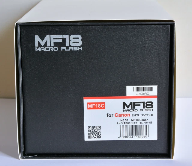 NISSIN MF18 RING Light / Macro Flash for Canon E-TTL NEW £119.99 ...