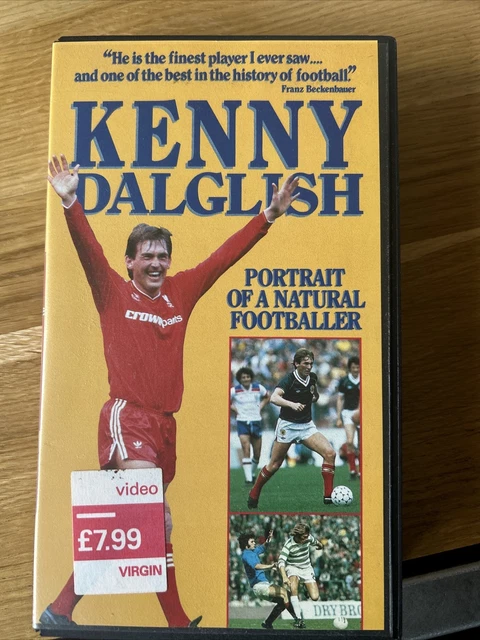 KENNY DALGLISH - Portrait Of A Natural Footballer (VHS) LIVERPOOL ...