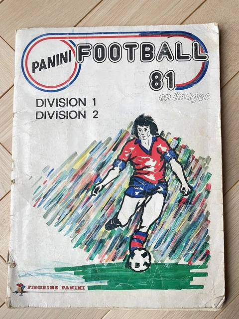 ALBUM PANINI FOOTBALL 81 en images COMPLET 1981 Division 1 & 2 EUR 50 ...