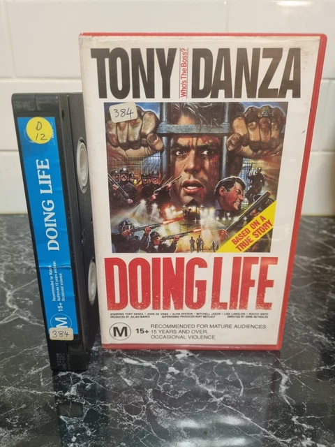 VINTAGE VHS ACTION Movie Doing Life (1986 TV Movie) CBL Video VHS Tony ...