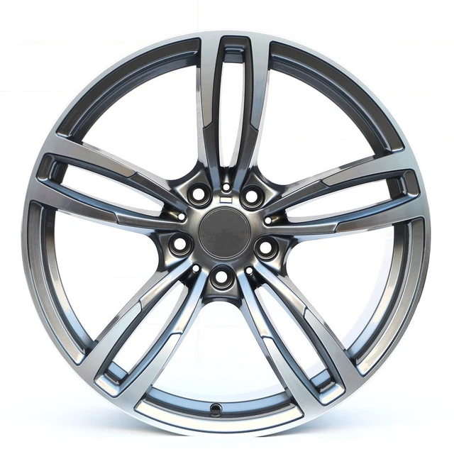 19& M4 M3 Double Spoke Style Wheels Rims Fits Bmw 5X120 3 4 Series F30 ...