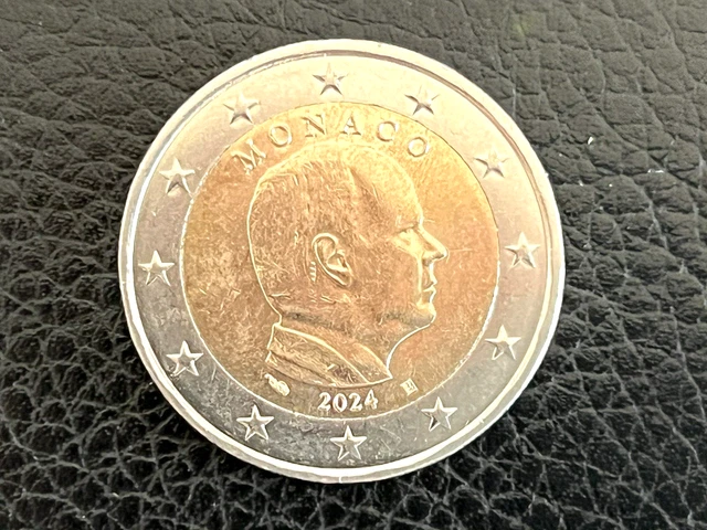 PIECE 2 euros MONACO 2024 PRINCE ALBERT EUR 2,60 - PicClick FR