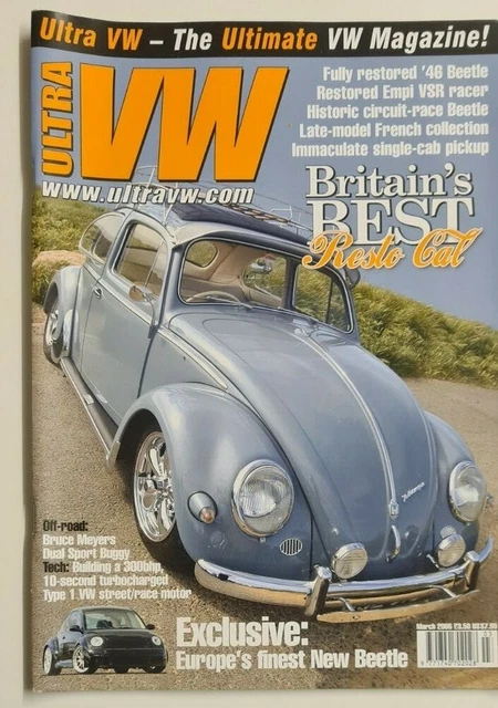 ULTRA VW Magazine March 2006 Vw Beetle Campers Custom £7.00 - PicClick UK