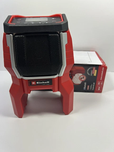 EINHELL CORDLESS SITE Radio Speaker 18V Bluetooth TC-SR 18 Li BT Audio ...