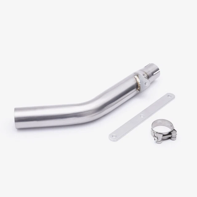 LEXTEK TITANIUM LINK Pipe 51mm for KTM RC 390 (16-19) Silver Easy to ...