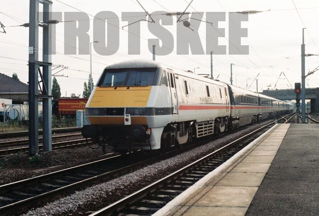 SET 35MM COLOUR Negatives BR British Rail Class 91 Electric Intercity ...