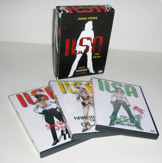 ILSA COLLECTION TRILOGY - starring Dyanne Thorne (3-Disc DVD Box Set ...