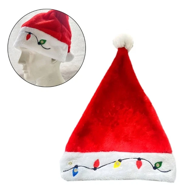 FUNNY LED HAT Stage Props Hat Christmas New Year Hat Cosplay Costume ...