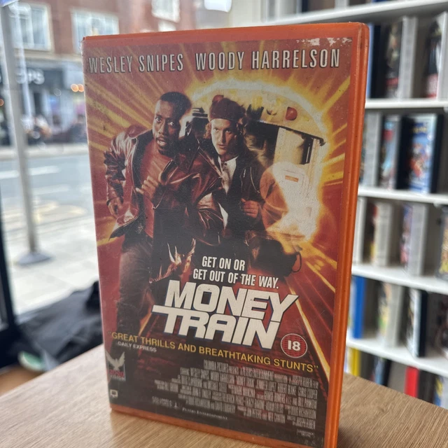 MONEY TRAIN VHS Video Tape Ex Rental Big Box £13.20 - PicClick UK