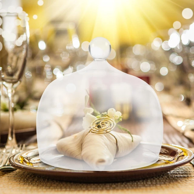 WESTERN DISH COVER Fresh-keeping Food Kitchen Glass Plate Covers for ...