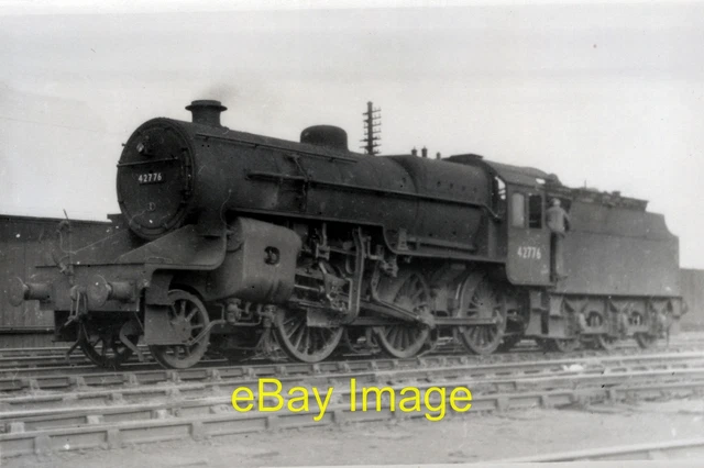 PHOTO 6X4 RAILWAY ex LMS 42776 Crab 2-6-0 at Crewe c1950 £5.00 ...