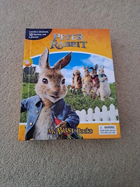 PETER RABBIT MY Busy Book, Phidal Publishing Inc. Missing Some Figures ...