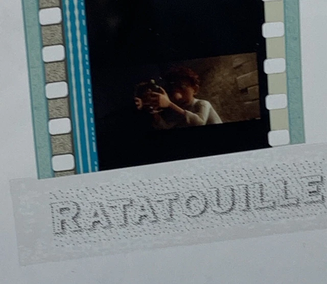 DISNEY PIXAR ANIMATION Film Authentique 5 Cellules RATATOUILLE Remy ...