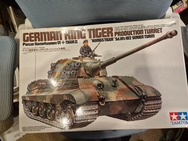 TAMIYA 35164 KING Tiger Tank Production Turret £26.68 - PicClick UK