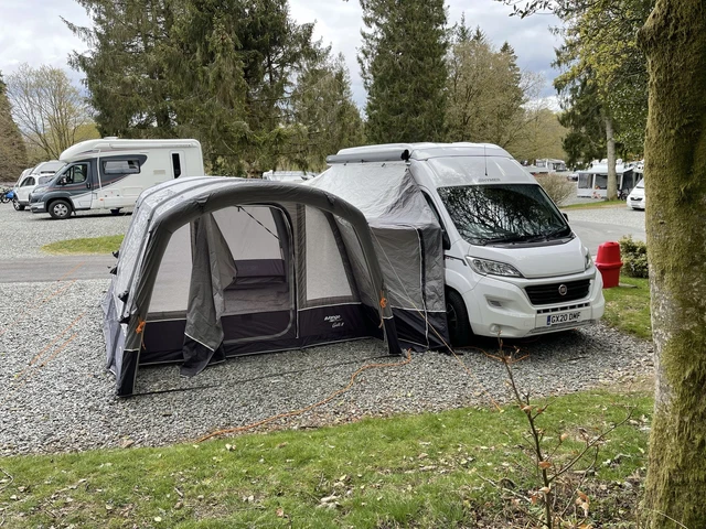 VANGO GALLI III Air RSV Tall Camper Van Awning - With Extras - Used 3 ...