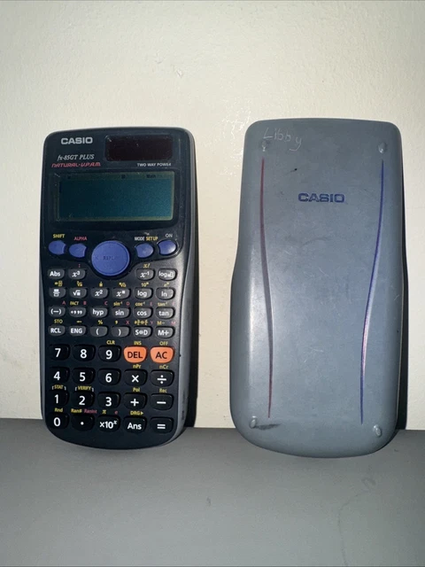 CASIO ADVANCED SCIENTIFIC Calculator - FX-85GT Plus - Fully Working ...