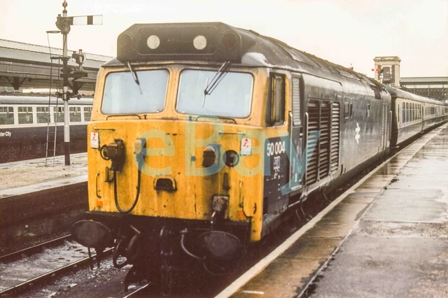 UK DIESEL TRAIN Railway Photograph Of Class 50 50004. Rm50-29 £1.70 ...