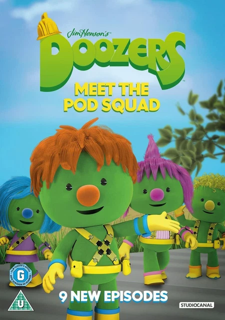 JIM HENSONS DOOZERS 9 episodes childrens dvd (meet the pod squad) £3.00 ...