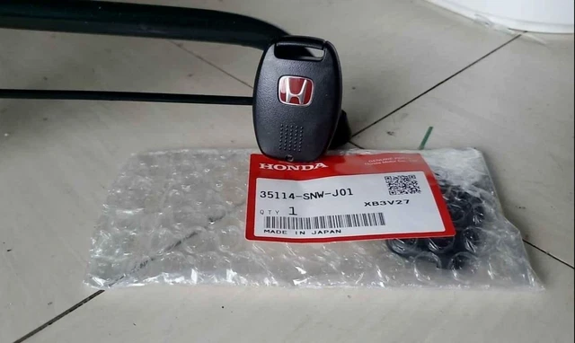 GENUINE JDM HONDA civic Type R key fob cover 35114-SNW-J01 FN2 FD2 DC5 ...
